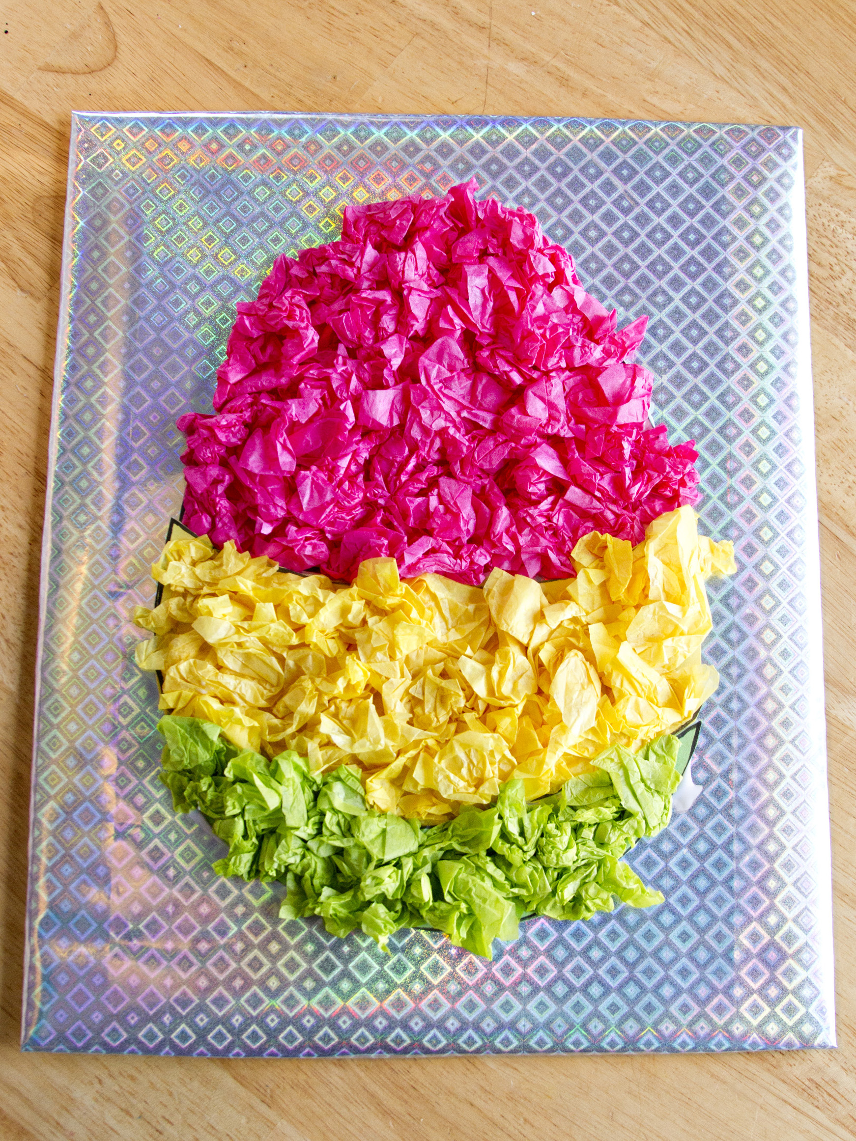 Spring crafts for kids: coloring pages and tissue paper crafts – ART ...